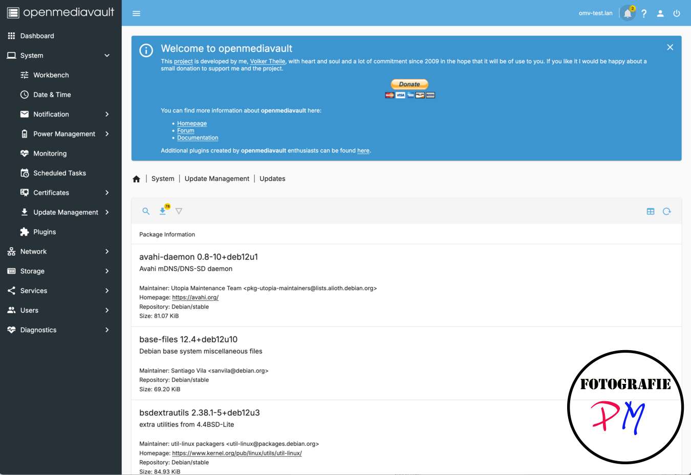 Openmediavault with ZFS filesystem - My Blog